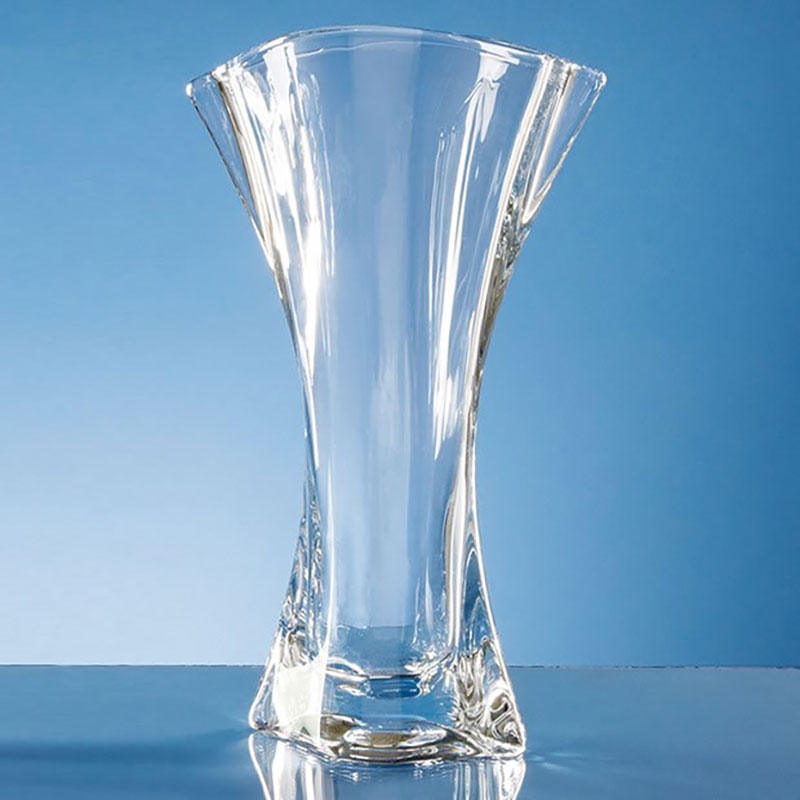 Engraved 31.5cm Crystalite Flared Vase from Crystal-Awards-Supplier.co.uk